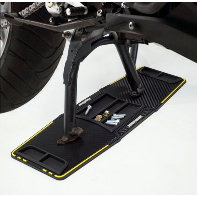 Motorcycle Middle Standard Base Garage Pad Nut Bolt Base Standard ...