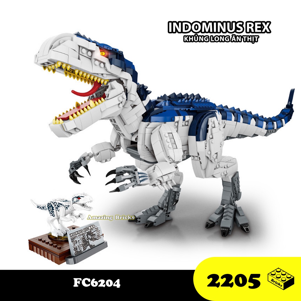 Fc6204 Tyrannosaurus Rex assembly toy - Big Dinosaur Indominus Rex ...
