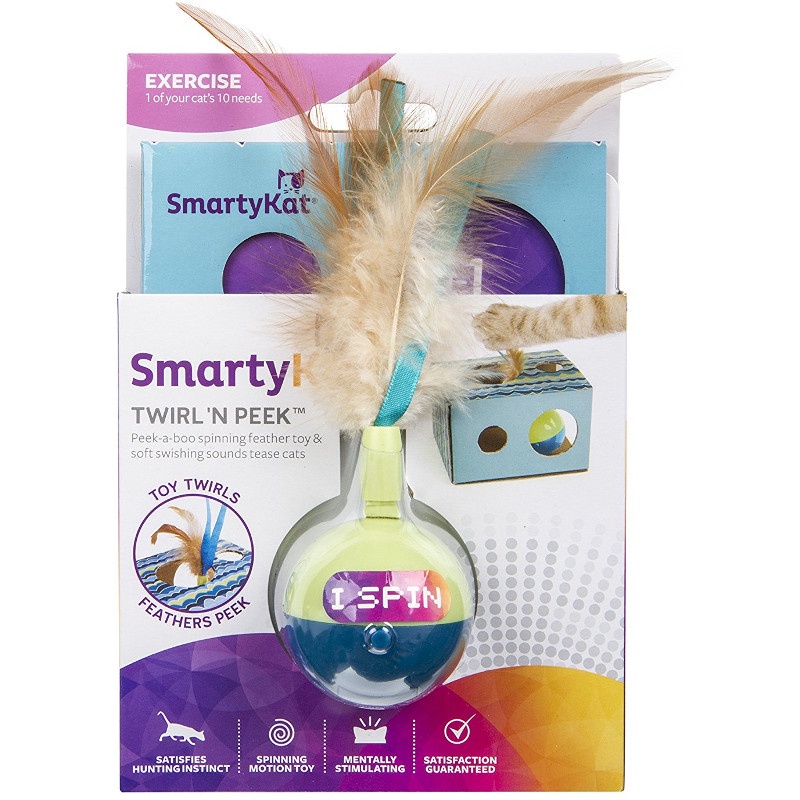 SMARTYKAT TWIRL N PEEK - SPINNING TOY WITH BOX | Shopee Malaysia