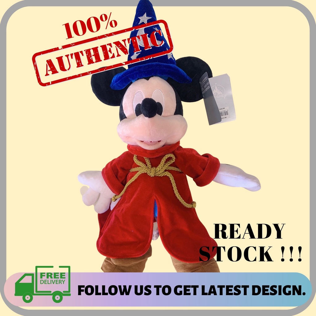 MICKEY MOUSE SPECIAL EDITION PLUSH AUTHENTIC SOFT TOY ORIGINAL DISNEY ...