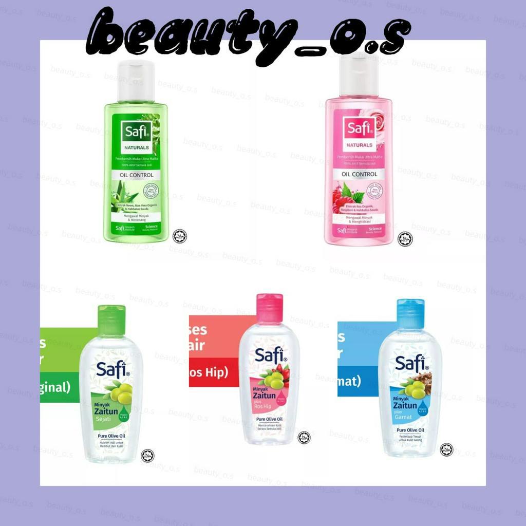 SAFI MINYAK ZAITUN GAMAT/ZAITUN ROS HIP/ ZAITUN SEJATI 50ML/180ML ...