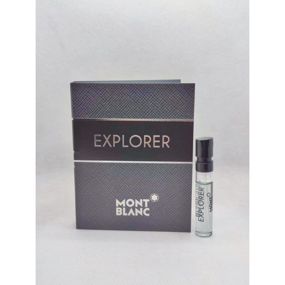 Vial Perfume MBlanc Explorer 2ml EDP For Men / Minyak Wangi Lelaki ...