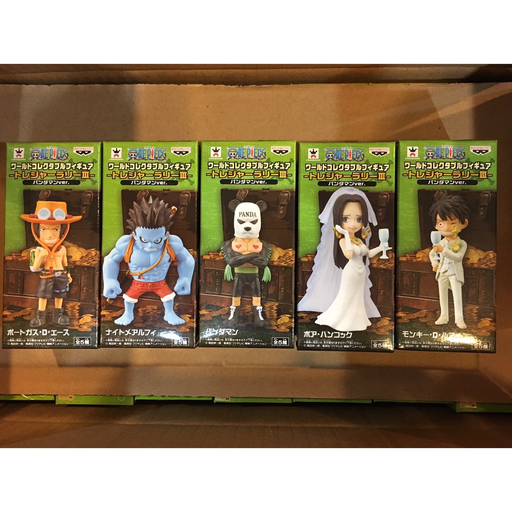 One Piece Japanese Version Gold Certificate WCF Jingpin Golden Heart 3 ...