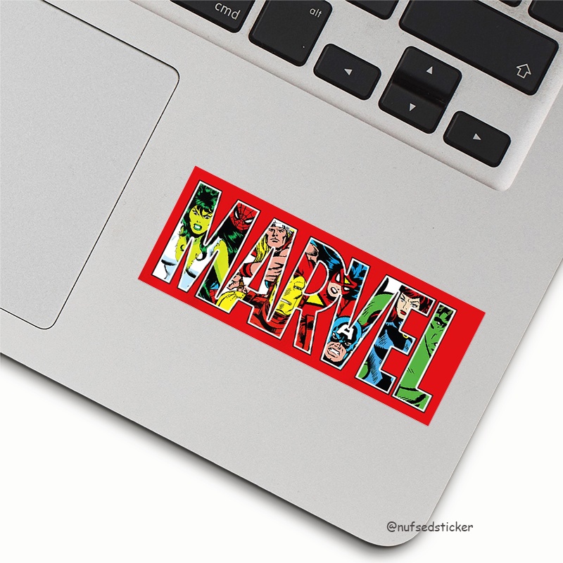 Marvel Retro Logo Sticker | Shopee Malaysia