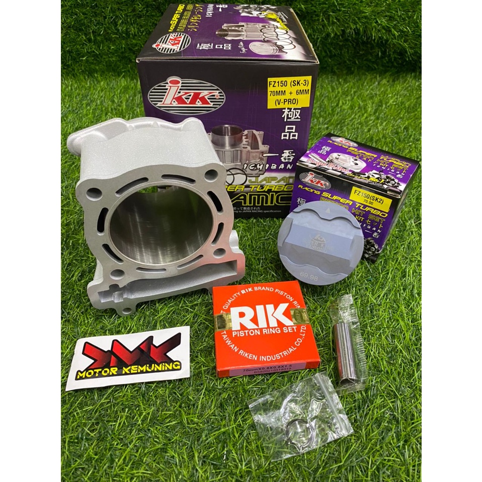 IKK SUPER TURBO VPRO BLOCK ASSY FZ150 ( SK-3 ) 65MM 66MM 68MM 70MM ...