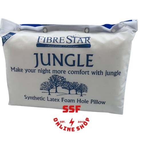Fibrestar-Jungle Hole Synthetic Latex Pillow/Bantal Getah Masak ...
