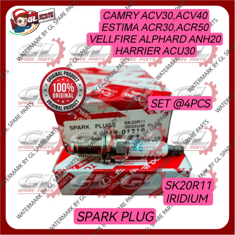 ORIGINAL TOYOTA ESTIMA ACR50 VELLFIRE ALPHARD ANH20 HARRIER ACU30 CAMRY ...