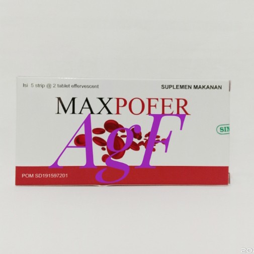 Maxpofer Effervescent Tab contains 10 (Simex) | Shopee Malaysia