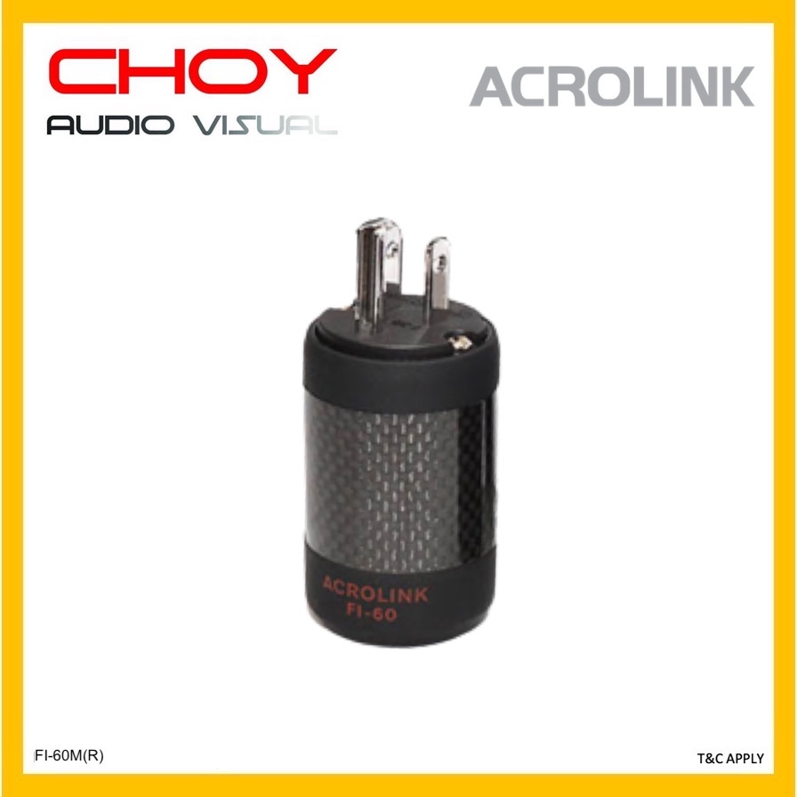 Acrolink FI-60M(R) Platinum Carbon Power Plug Connector | Shopee Malaysia