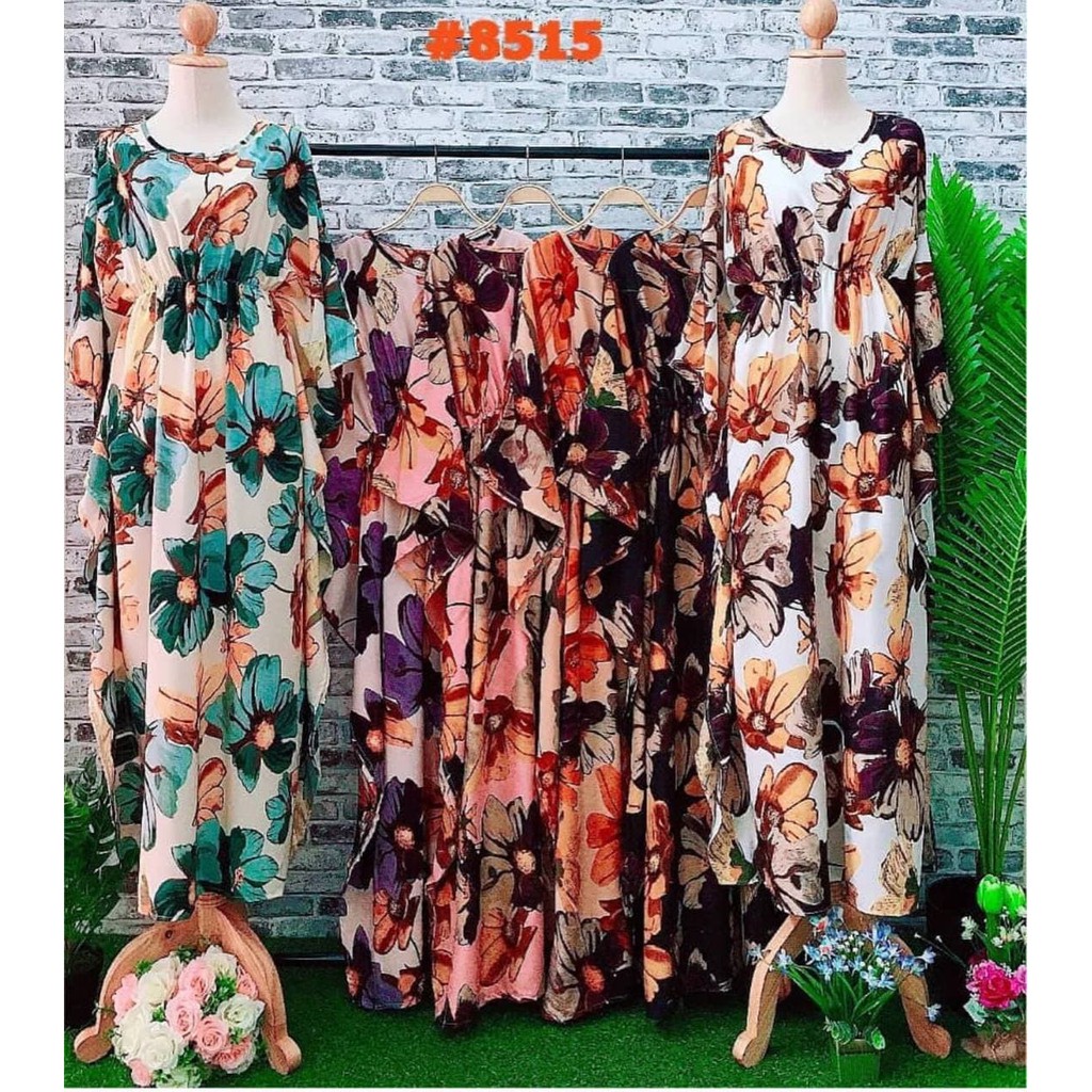 🔥🔥 HOT ITEM SALE RETAIL DAN BORONG 🔥🔥 KAFTAN BUNGA BESAR KAFTAN MODEN ...