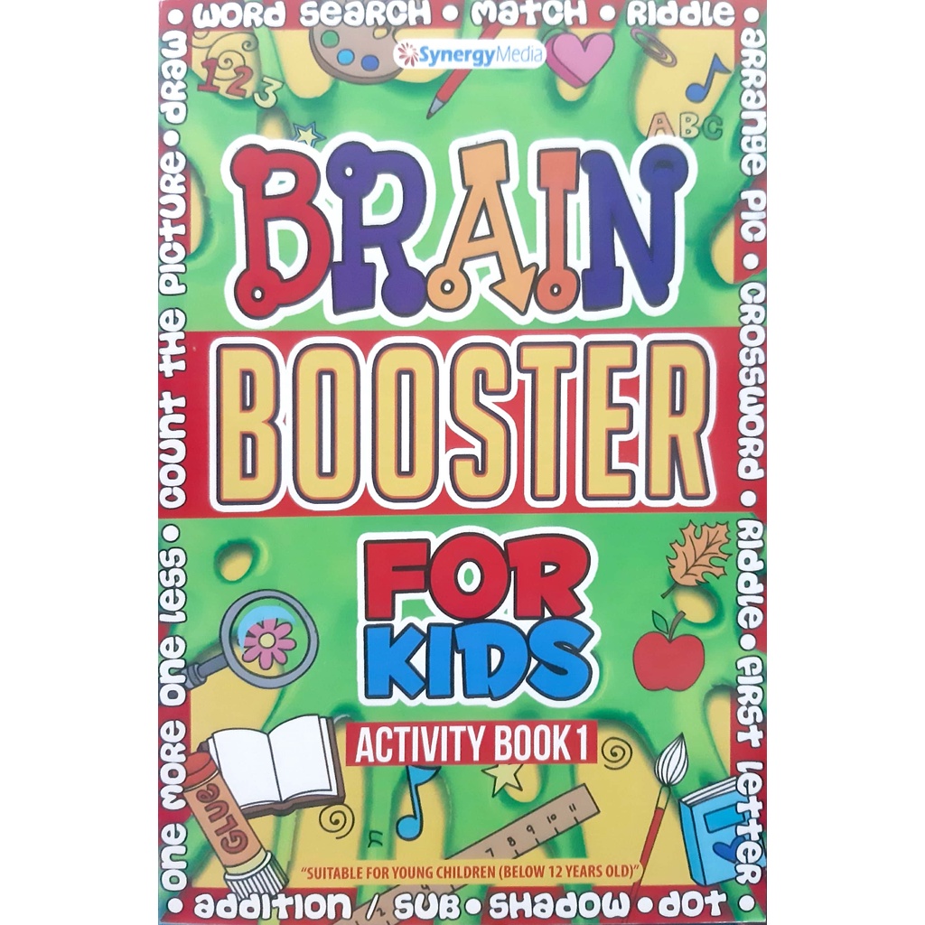 SM: Brain Booster For Kids Activity Book 1 | Shopee Malaysia