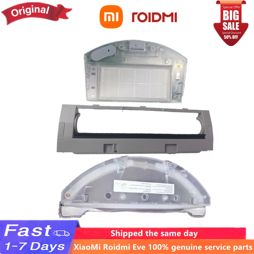 Original Roidmi Eve Plus Parts of Brush Cover, Dustbin, Water Tank, Mop ...