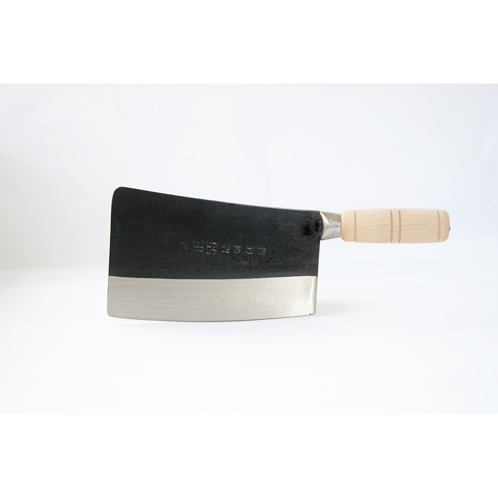 Authentic 55 Heavy Duty Cleaver Knife Chopper with Wooden Handle ...