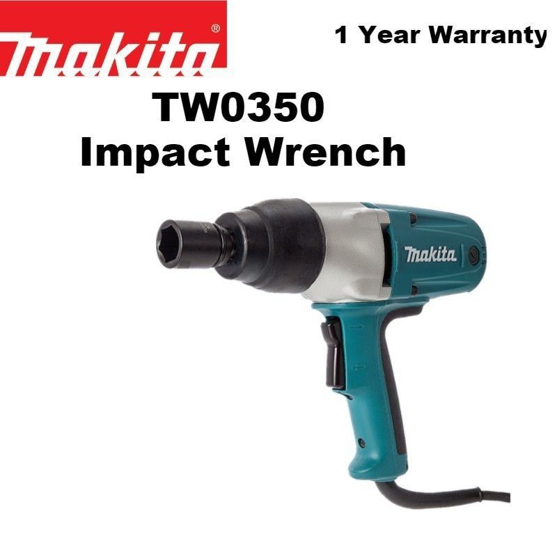 Makita TW0350 1/2" Drive Impact Wrench 400W 350Nm 260lb-ft | Shopee ...