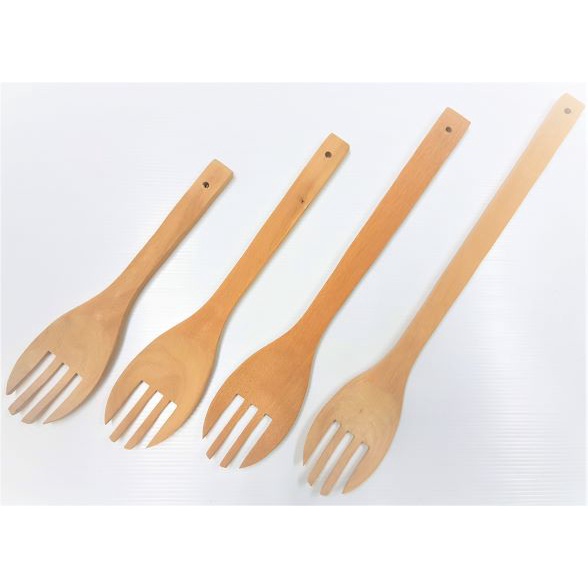 [C-L-10, 12, 14, 16] (10'', 12'', 14'', 16'') WOODEN CAKE LADLE / 木糕叉 ...