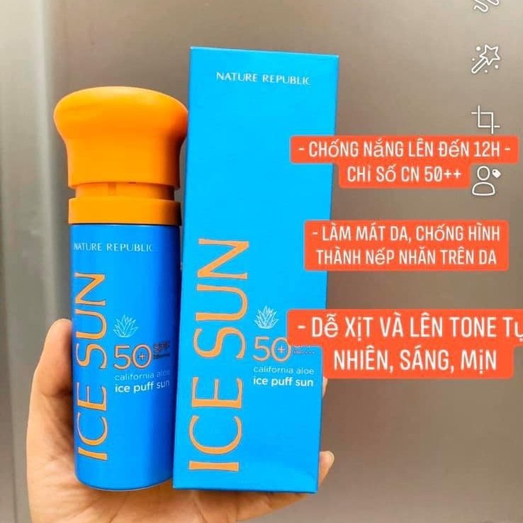 [NEW Model] Ice Sun Cool Sunscreen SPF 50+ | Shopee Malaysia