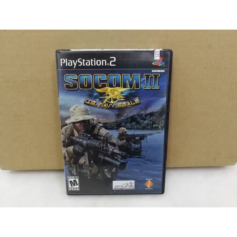 (Used) Ps2 Socom 2 Us Navy Seals - Original Game | Shopee Malaysia