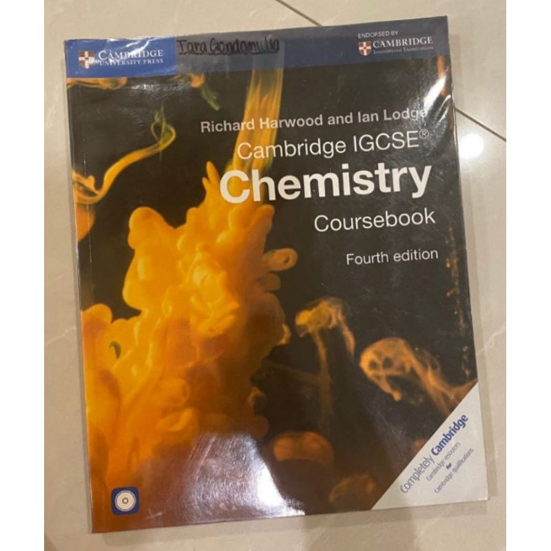English Cambridge IGCSE Chemistry Coursebook Fourth Edition (Preloved ...