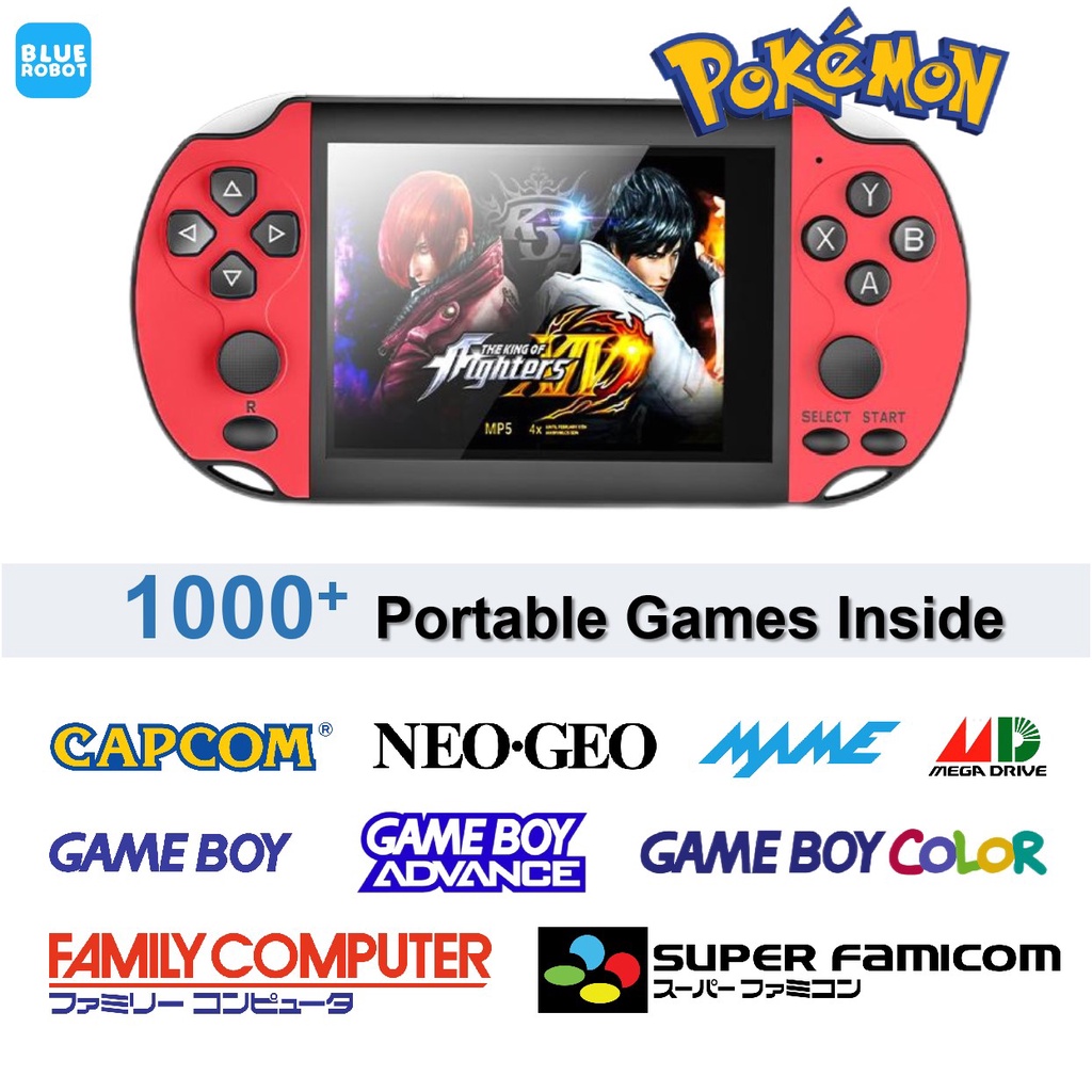 X7 PSP Video Game Console PSP Handheld Game Player Portable Retro ...