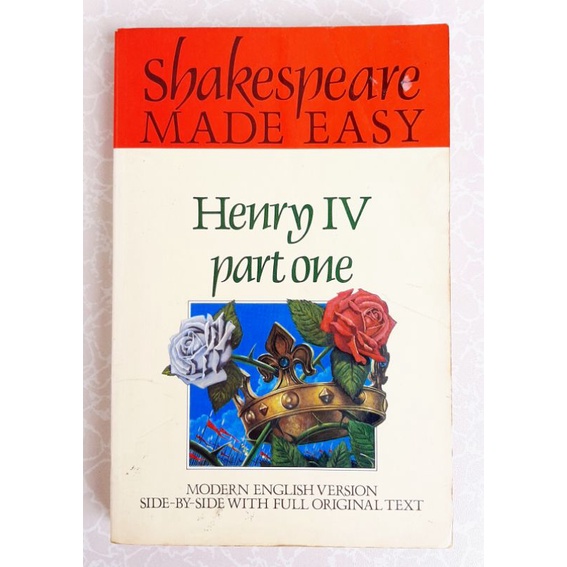 (Preloved) Literature book: Shakespeare Made Easy - Henry IV, Part One ...