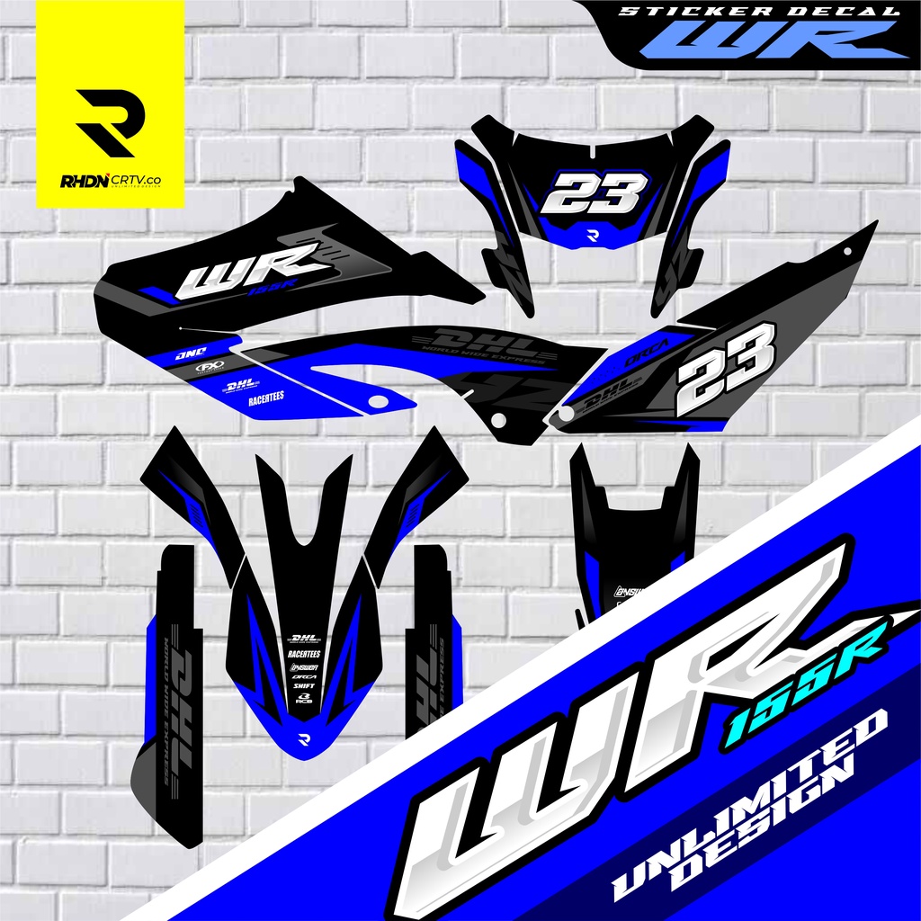 Decal STICKER YAMAHA WR - STICKER WR 155 - DECAL WR - DECAL WR 155 ...