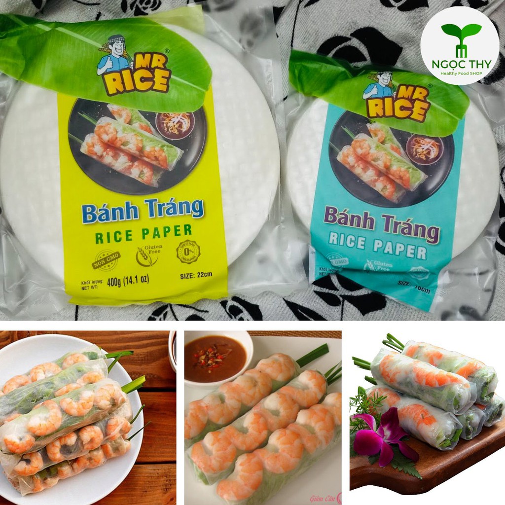 Mr Rice Duy Anh Foods spring roll Rice paper, 400gr pack | Shopee Malaysia