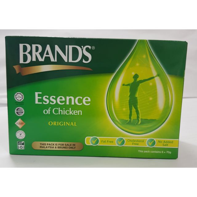 BRANDS ESSENCE OF CHICKEN 白兰氏鸡精 6×70G Exp12/2025 | Shopee Malaysia