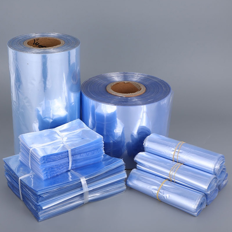 100Pcs PVC Heat Shrink Wrap Bags 10~20cm Width Shrinkable Film ...