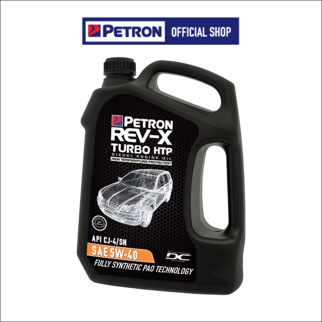 Petron Rev-X Turbo HTP 5W-40 Engine Oil (4L) | Shopee Malaysia