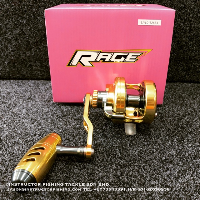 MAXEL FISHING JIGGING REEL RAGE 25H/Lefty | Shopee Malaysia