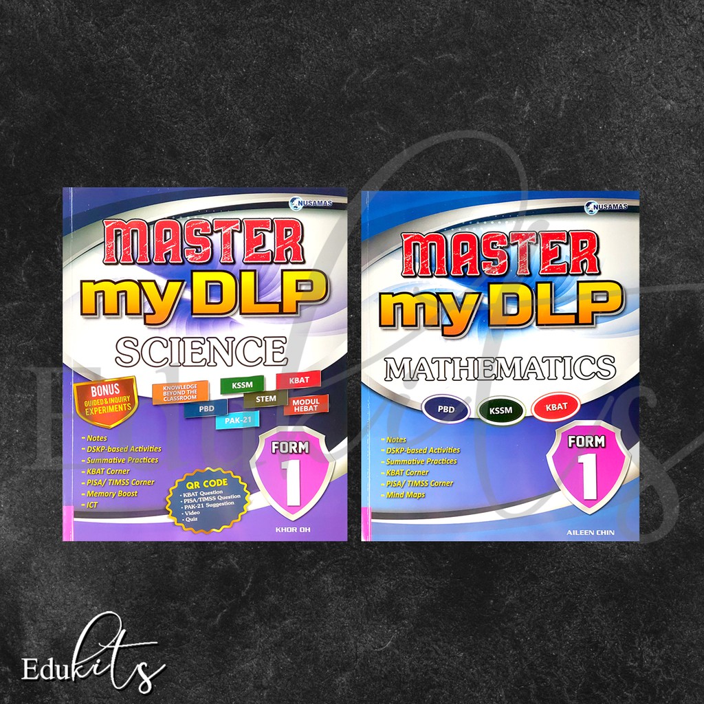 MASTER MY DLP SCIENCE & MATEMATICS | Shopee Malaysia