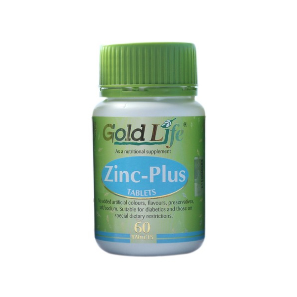 Gold Life Zinc-Plus Tablets (60s) | Shopee Malaysia