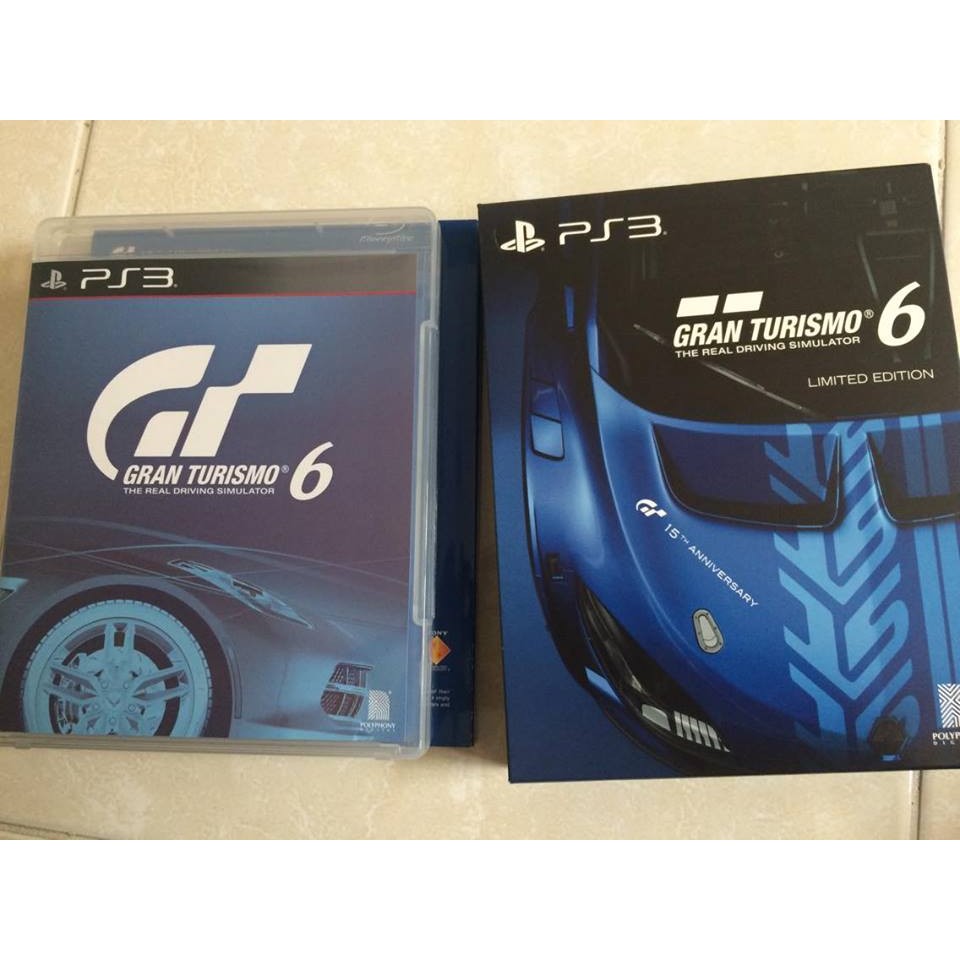 PS3 Gran Turismo 6 Limited Edition ( GT6 ) R3(Used) | Shopee Malaysia