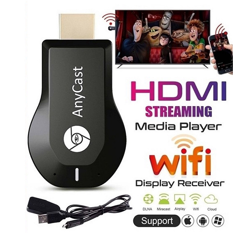 Ready Stock Anycast Original M9 M2 M4 Plus Wifi Dongle HDMI Wireless ...