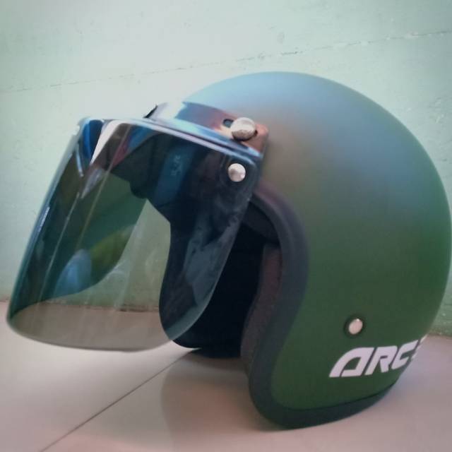 Army Doff Green Arc Helmet | HELM ARC HIJAU ARMY DOFF | Shopee Malaysia