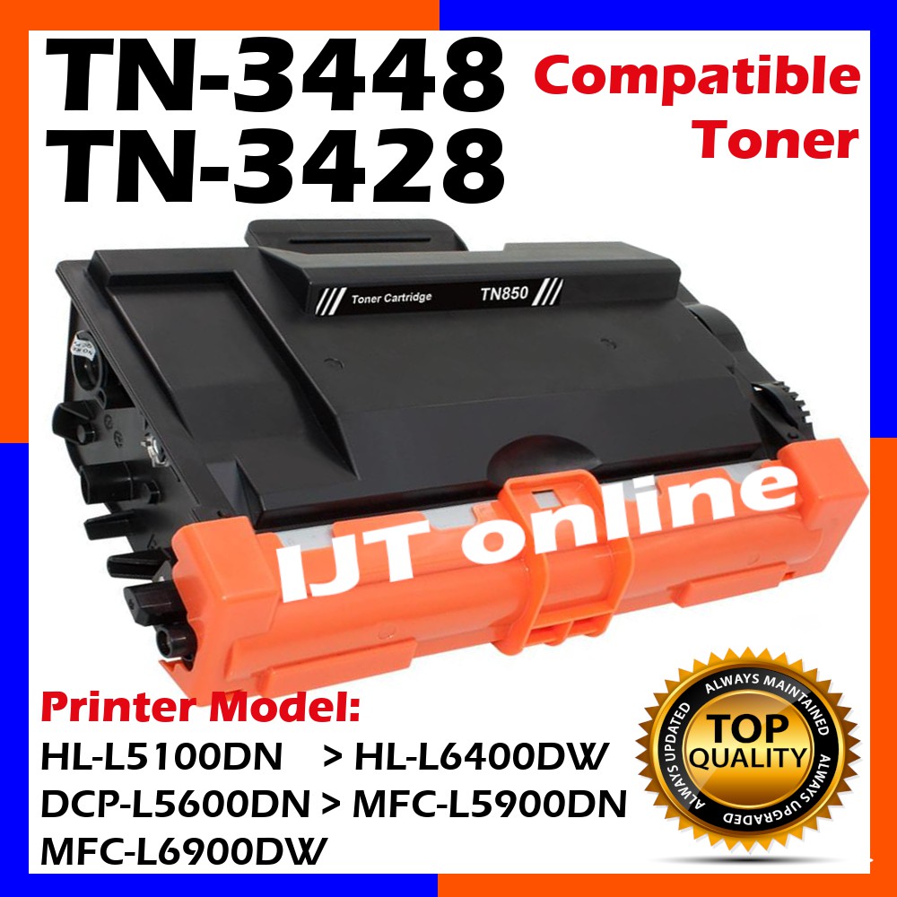 Compatible Brother DR3455 TN3448 TN3478 HL-L5000D HL-L5100DN HL-L6200DW ...