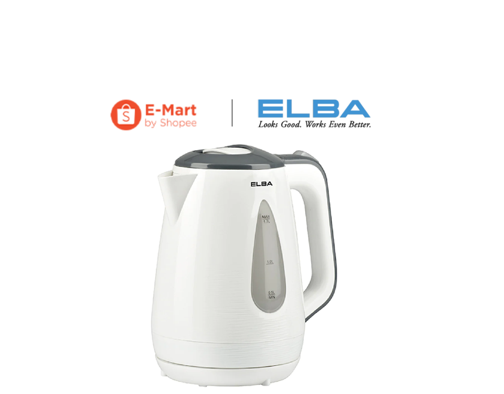 ELBA Jug Kettle EJK-G1733 WH | Shopee Malaysia