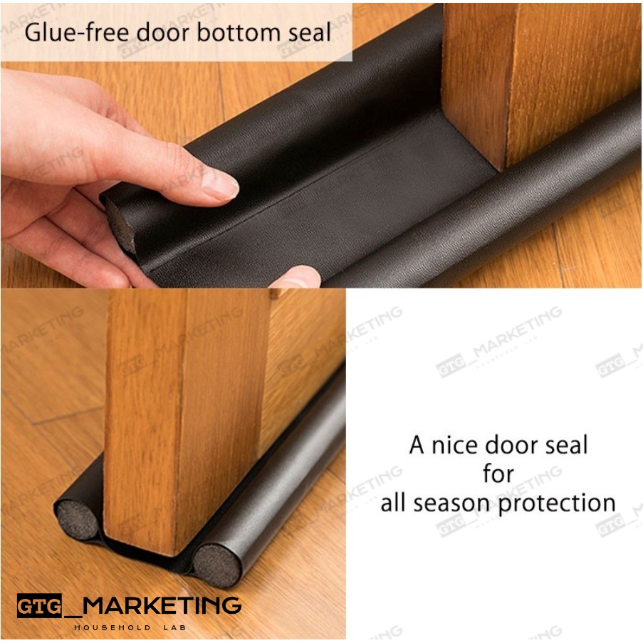 Dust Sound Wind Proof Insect Blocker Guard Door Bottom Seal Stopper ...