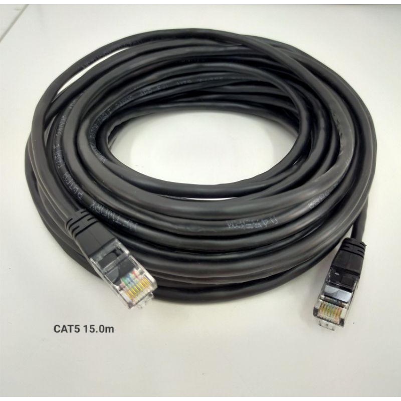 CAT 5 CABLE 15.0 METER (Indoor/Outdoor) | Shopee Malaysia