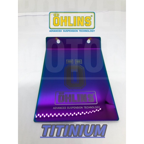 Ohlins King drag bossku plate cover monoshock papan y15zr lc135 y125z ...