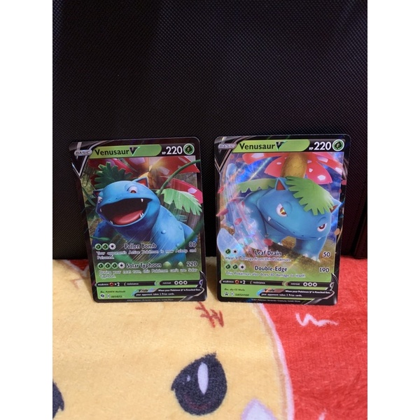 Pokemon Venusaur V & promo | Shopee Malaysia
