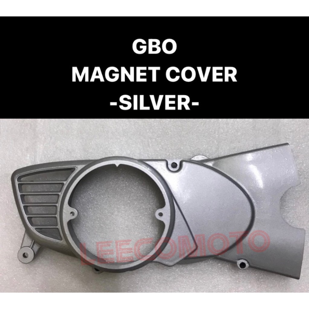 HONDA GBO MAGNET COVER MAGNETO COVER CRANKCASE COVER ( SILVER ) C70 GBO ...