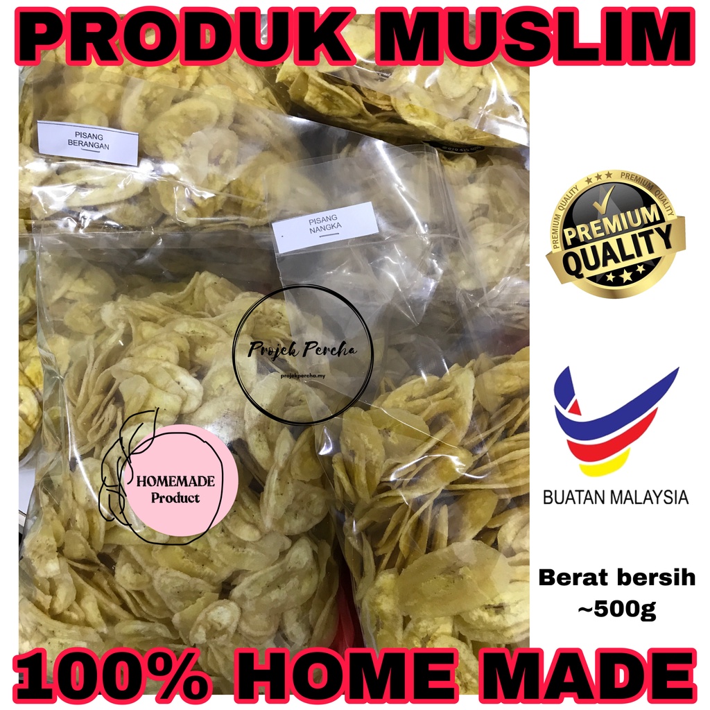 Kerepek Pisang HomeMade 100% Buatan Sendiri Produk Muslim Halal Kampung ...