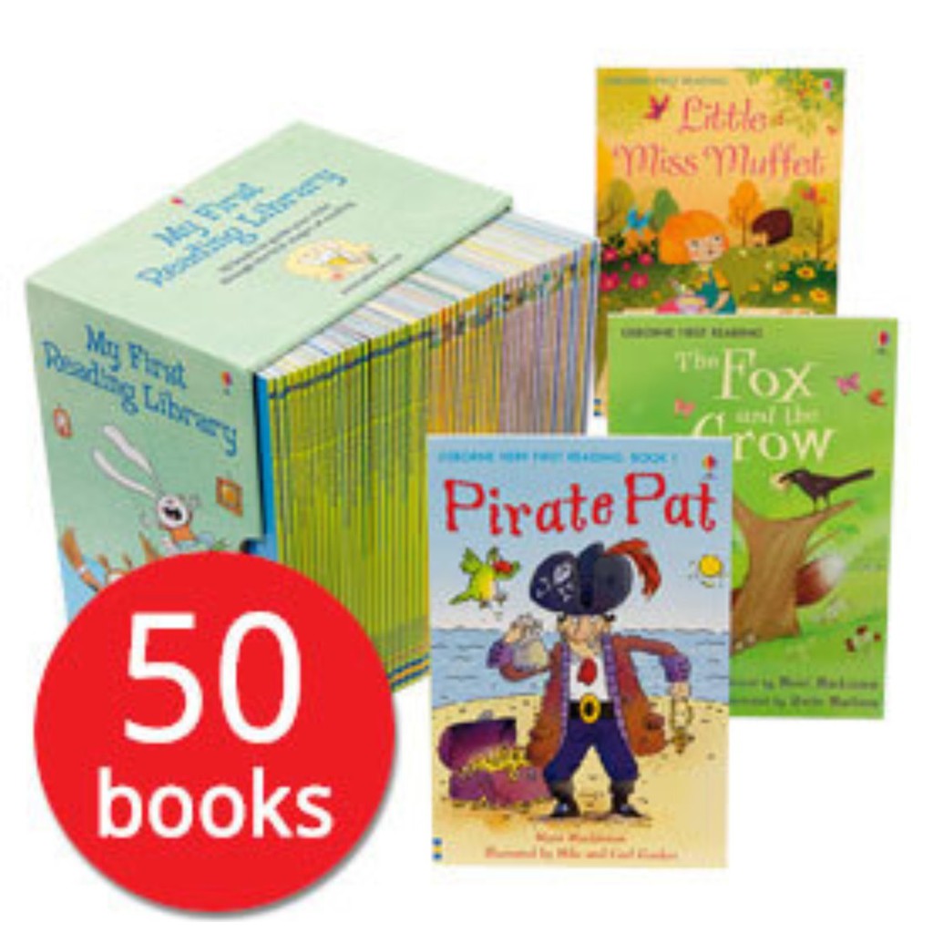 Usborne My First Reading Library Set of 50 Book | Shopee Malaysia