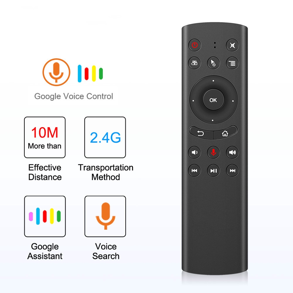G20S Voice Remote Control 2.4G Wireless Mini Keyboard G20 Air Mouse ...