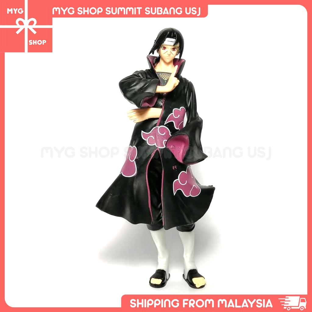 OEM 17cm Naruto Sasuke Kakashi Itachi Japan Manga Anime Action Figure ...