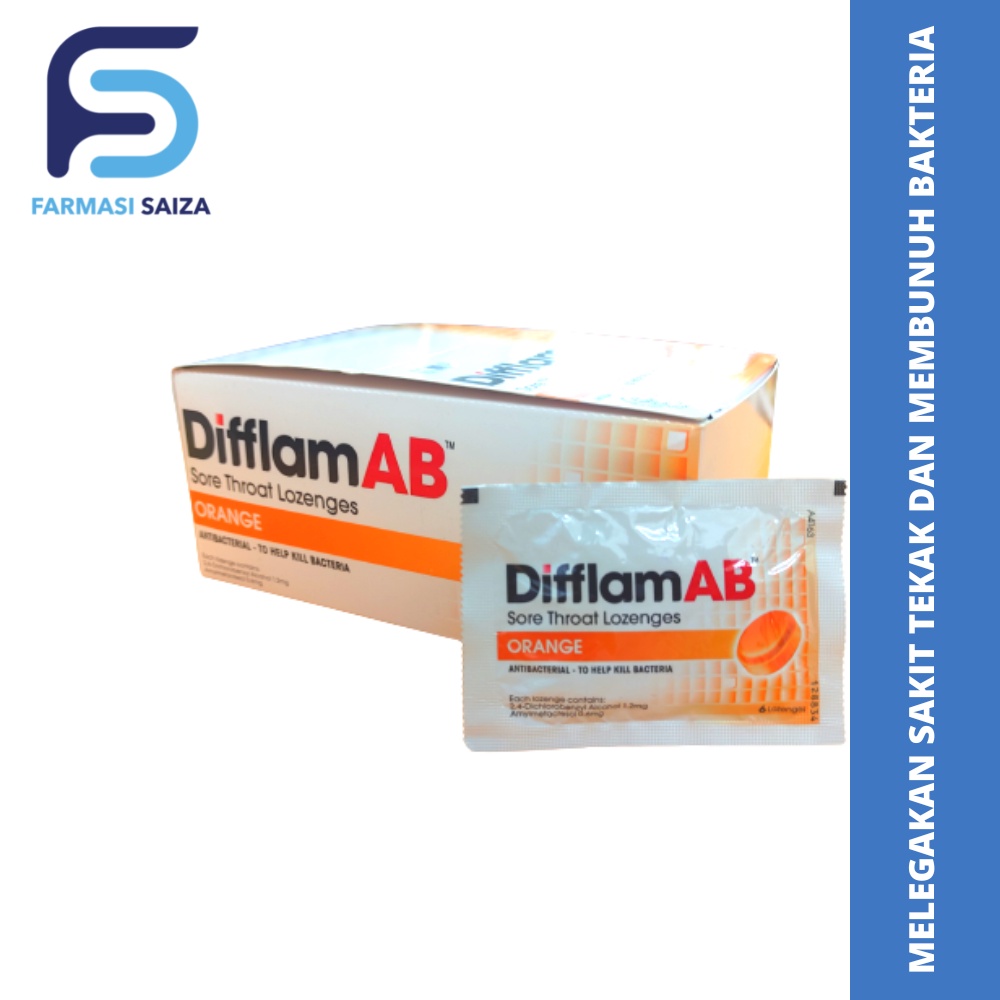 Difflam AB Sore Throat Lozenges | Shopee Malaysia