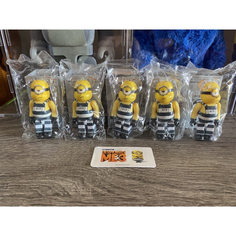 Bearbrick minion jail secret | Shopee Malaysia
