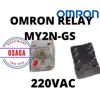 OMRON RELAY MY2N-GS 220/240VAC | Shopee Malaysia
