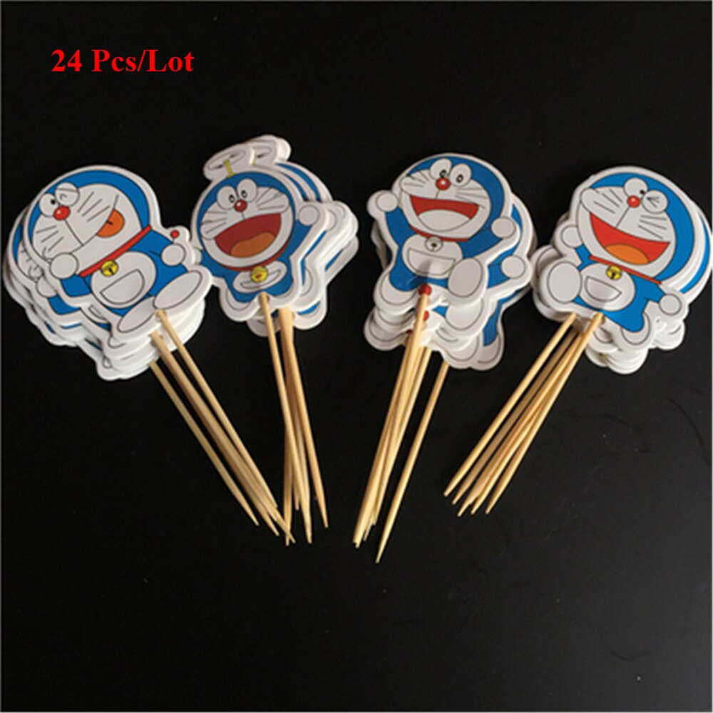 Doraemon theme cake topper Cake Figurines Topper Decoration Doraemon ...